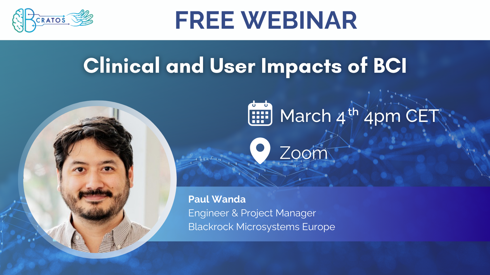 Free Webinar on Brain Computer Interface - B-Cratos